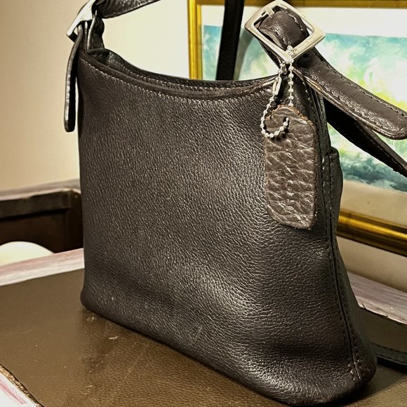 COACH Designer - JOP-6807 | Bags | Coach Vintage 200 Soft Dark Black ...